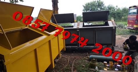 Workshop Kontainer Sampah Indonesia Workshop Container Sampah 6 M3 Bak