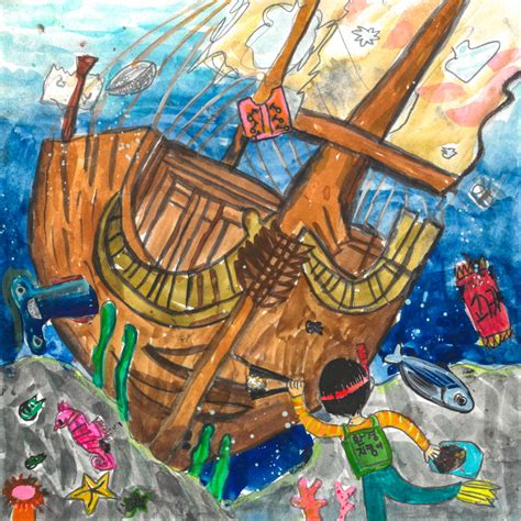 나는야 바다환경지킴이 내가 사랑하는 바다 국제 어린이 환경 그림대회｜휴먼인러브