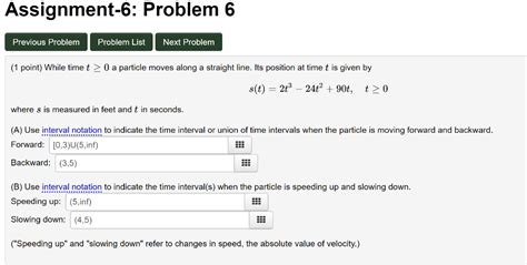 Solved Assignment 6 Problem 6 Previous Problem Problem List