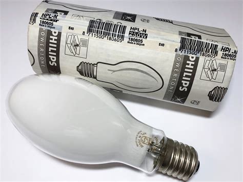 Ртутная лампа 250 Вт - 5€, Philips Powertone, HPL-N250W, HPLN250WGES ...