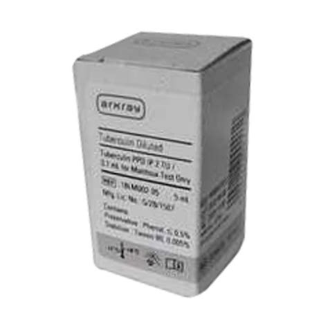 Tuberculin 2 Tu At Best Price In Pune Maharashtra Arjas Healthcare