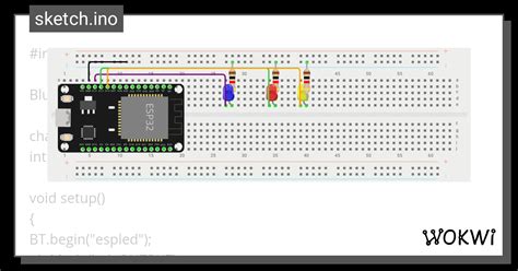 Tete Copy Breadboard Bluetooth Copy Wokwi ESP STM Arduino