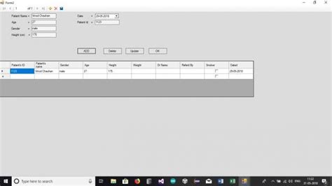 Vs 2015 Connecting And Inserting Editing Deleting Data From Access