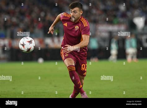 Roma Italy 2 October 2025 Stephan El Shaarawy Of As Roma In Action