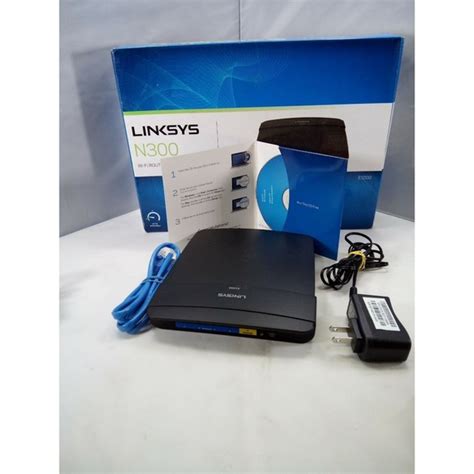 Linksys Networking Linksys E20 300 Mbps 4port 10100 Wireless N Router Complete With Setup