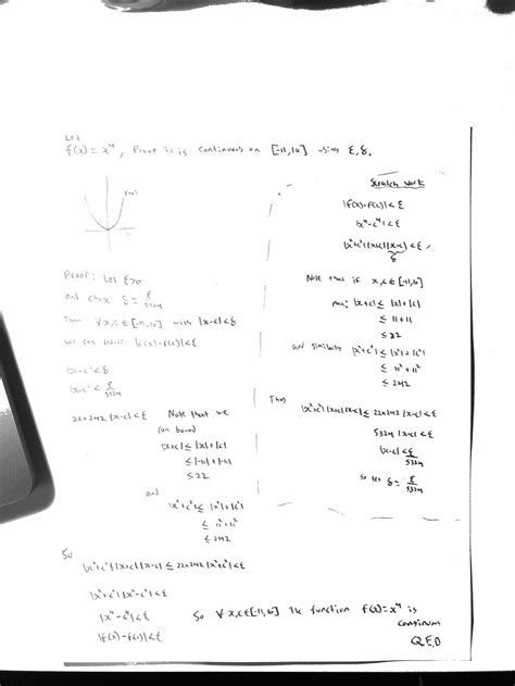 Proof Of Continuity R Askmath