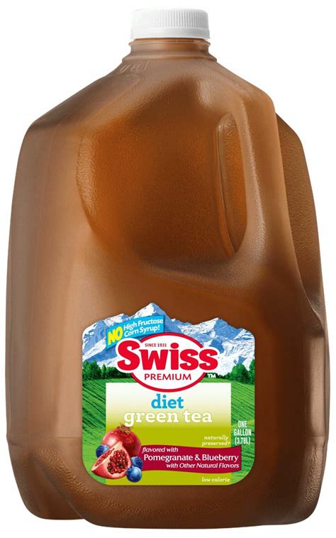 Diet Green Tea With Pomegranate And Blueberry Gallon Swiss Premium™ Dairy