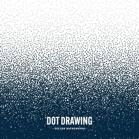 Stipple Pattern Dotted Geometric Background Stippling Dotwork Drawing Shading Using Dots
