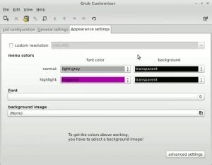 Change Your Grub Options With Grub Customizer Linuxaria