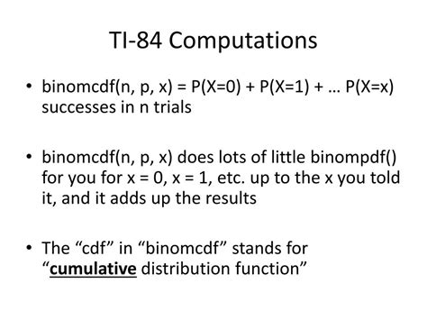 PPT The Binomial Distribution PowerPoint Presentation Free Download ID 2216719