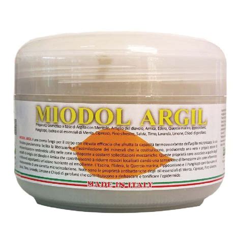 Miodol Argil Crema Fango 500ml 500 Ml Redcare