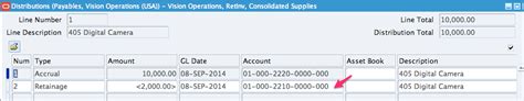Retainage Release Invoices In Oracle Ap Erpschools