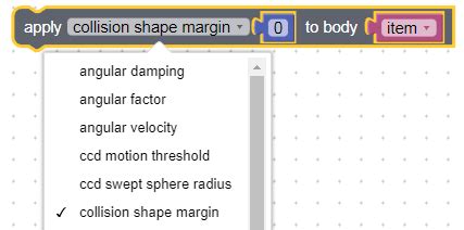 Physics Collision Margin Soft Soft