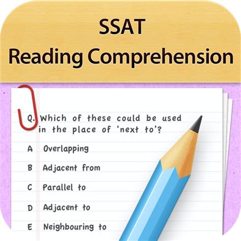 Ssat Reading Comprehension By Webrich Software Limited