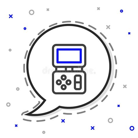 Tetris Lineart Seamless Pattern Stock Vector Illustration Of Game Contour 166993955