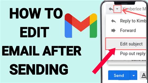 How To Edit Email After Sending In Gmail YouTube
