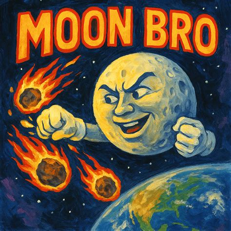 Moon Bro By Cthulugarden