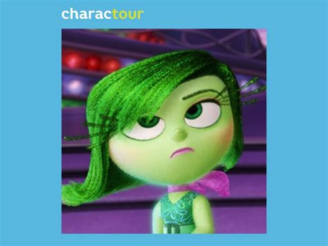 Disgust From Inside Out Charactour