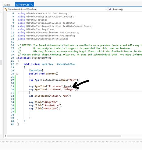 Invoking Arguments Into A Coded Workflow Studio Uipath Community Forum