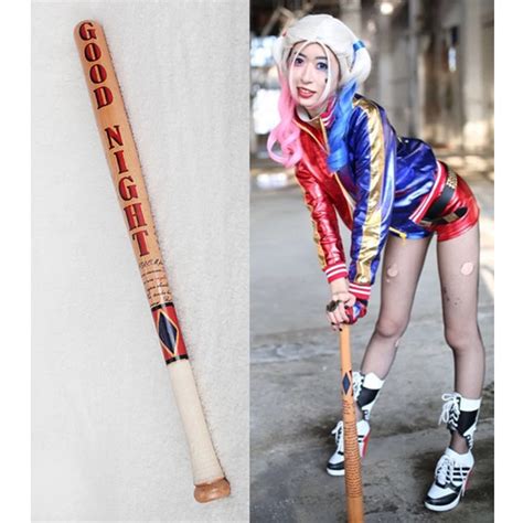 Beauty Girl Clown Solid Wood Baseball Wooden Baseball Bat Accessory
