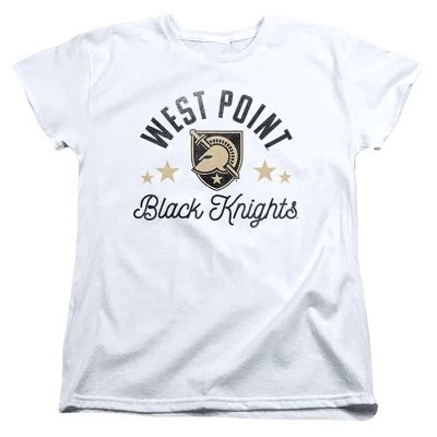 Womens Us Military Academy Black Knights T Shirt White Small Target
