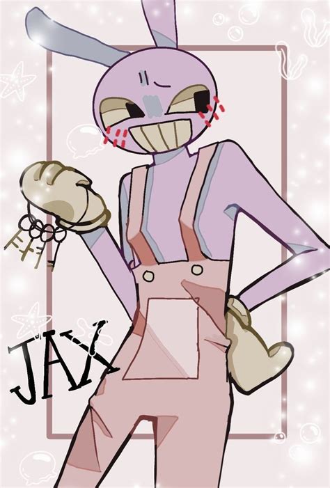 Jax Our Bunny 어메이징 서커스 캐릭터 일러스트