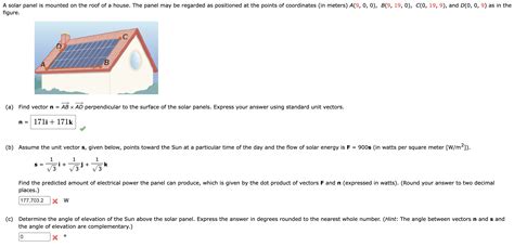 Solved Figure A Find Vector N Vec AB Vec AD Chegg