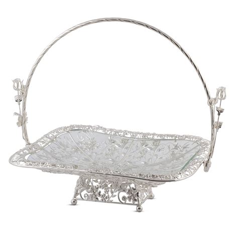 Silver Rectangle Tray