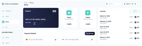 React And Django Purity Design Free Product