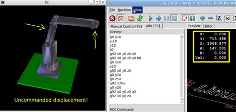 Positioning Error If Robot Is Not Homing LinuxCNC