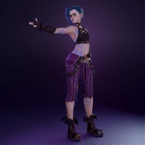 Jinx Arcane Gustavo Tguima Artofit