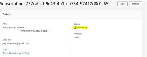 Temp And Humidity Alert Using Aws And Esp32 11 Steps Instructables