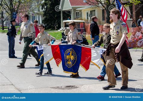 A Cub Scout Troop Editorial Photo 26249825