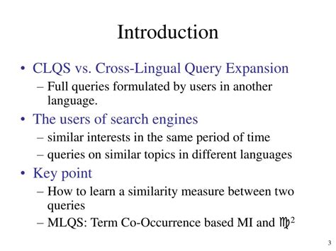 Ppt Cross Lingual Query Suggestion Using Query Logs Of Different Languages Powerpoint