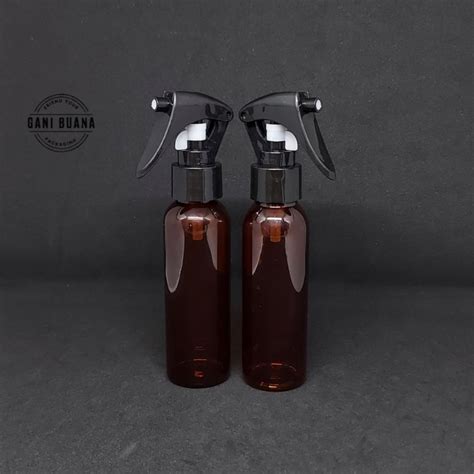 Jual Botol Triger 100ml Amber Coklat Triger Hitam Dw Shopee Indonesia
