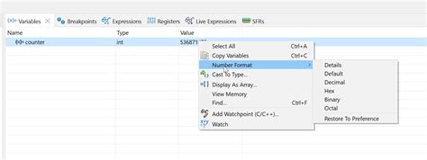 Solved Live Expression Wrong Type Format Stmicroelectronics Community