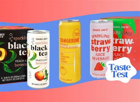 10 Trader Joes Sparkling Drinks Tasted And Ranked