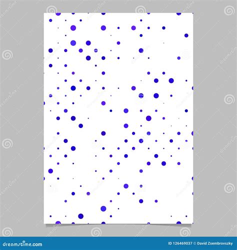 Geometrical Dot Pattern Brochure Background Vector Graphic Stock