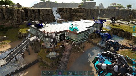 Ignore My Floating Chibi But Major Base Update Weve Got Two Waterfalls A Small Lake And Have