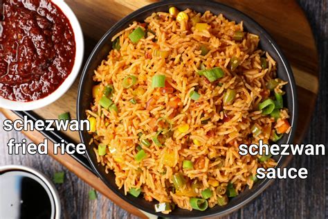 Schezwan Fried Rice Recipe Schezwan Rice Recipe Szechuan Fried Rice