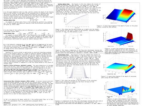 ppt cellular automaton wave propagation models of water transport