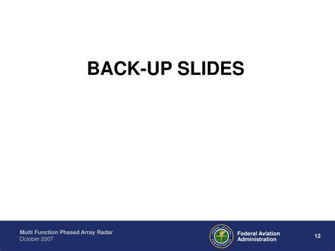 PPT Multi Function Phased Array Radar MPAR PowerPoint Presentation ID