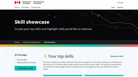 Skill Showcase Page · Issue 7386 · Gctc Ntgcgc Digital Talent · Github
