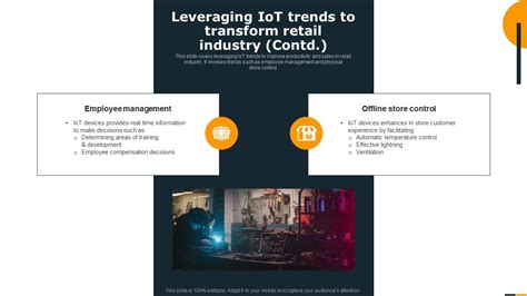 Guide Of Integrating Industrial Internet Leveraging Iot Trends To Transform Retail Industry Ppt
