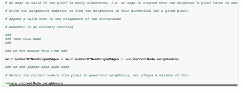 Solved Complete The Code That Implements The Flood Fill