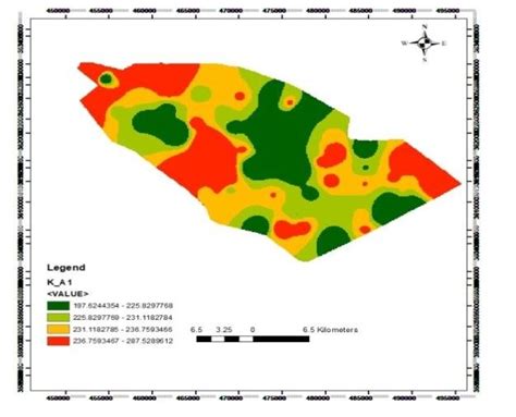 Spatial Distribution Of Om And Available N Nutrient Download