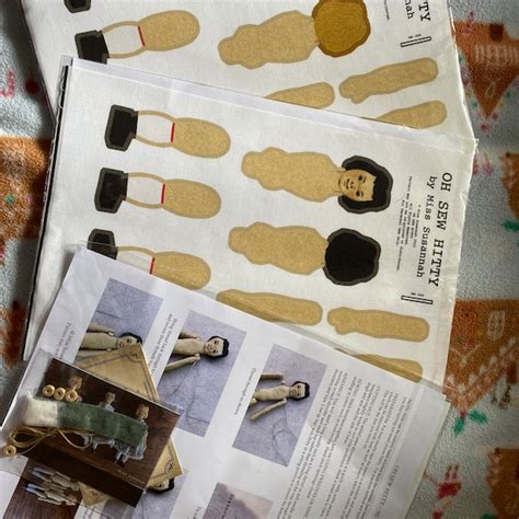 Digital Downloadable Sewing Pattern For Hitty And Blythe Dolls Pintuck Dress Pantaloons And