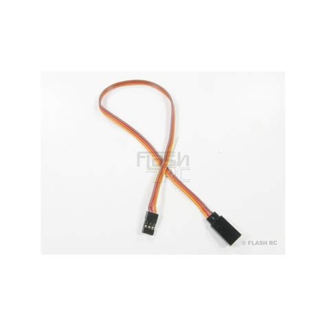 Servo Extensions Servo Extension 30cm Jr 0 25mm² Flat Wire Flash Rc