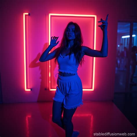 Neon Dance Prompts Stable Diffusion Online