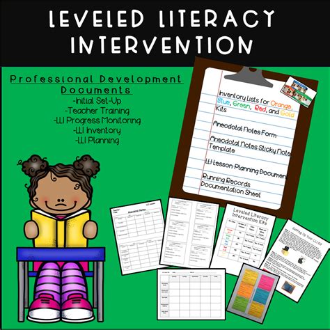 Leveled Literacy Intervention Data And Documentation Templates Artofit